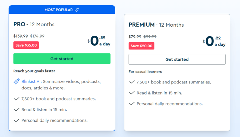 Blinkist Review 2025 | Free Vs Paid - Outlaud
